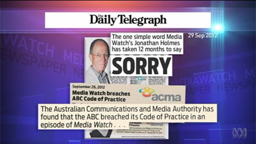 SMH besmirch the ABC? The provisional wing of Fairfaux? Unthinkable.