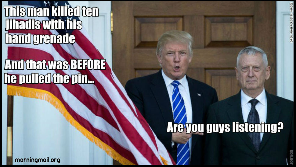 Trump and Mattis and jihadists - News