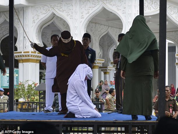 Sharia and flogging women. - MORNING MAIL