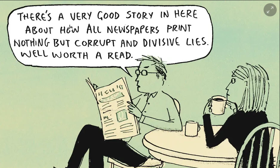 Newspapers and the woke truth - News